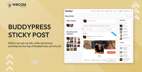 BuddyPress Sticky Post - 2.2.0